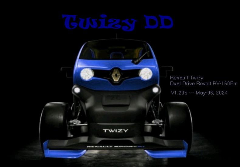 Projekt: Twizy DD (Dual Drive), 17kWh, 50kW - Twizy Forum